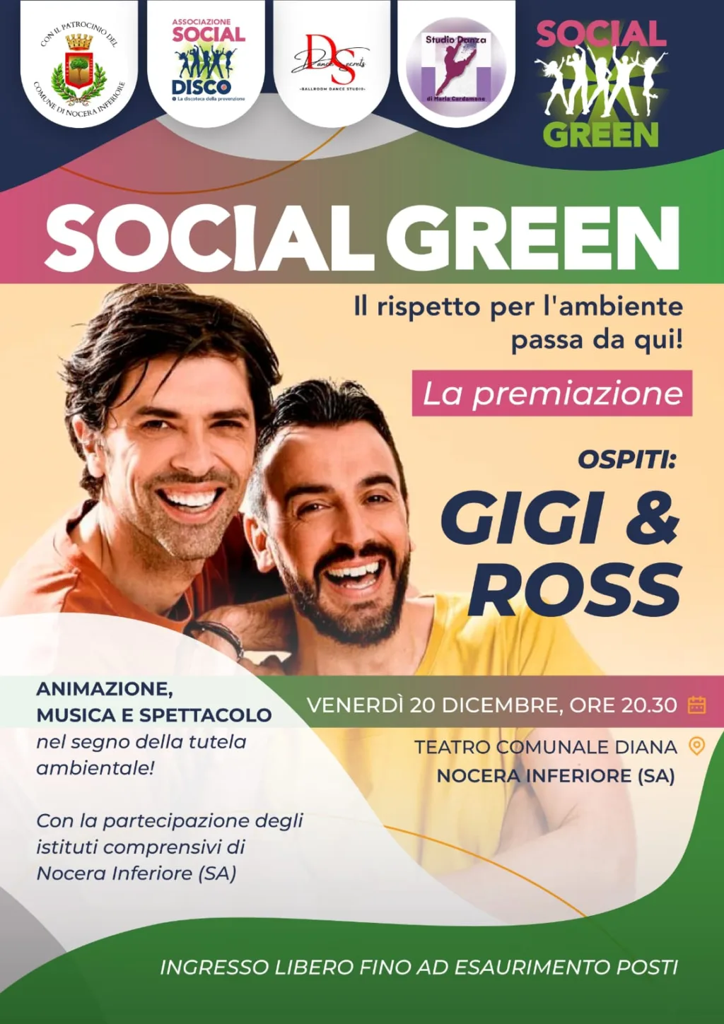 SOCIAL GREEN GIGI E ROSS – Elpis Social TV